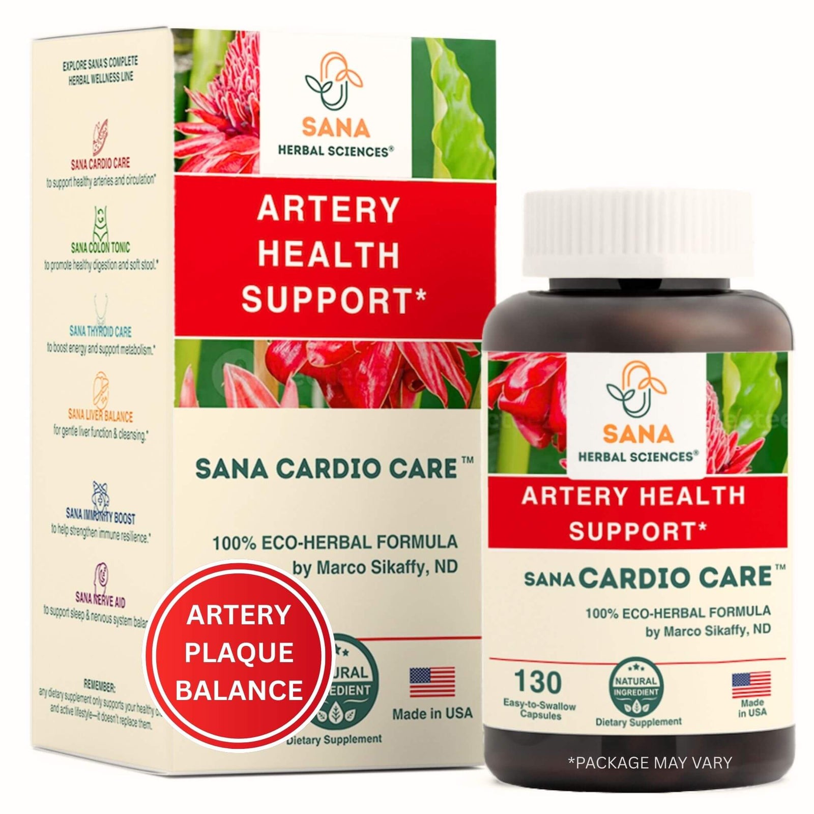 Cardio Care - Heart Health via Natural Cardiovascular Support – Sana ...