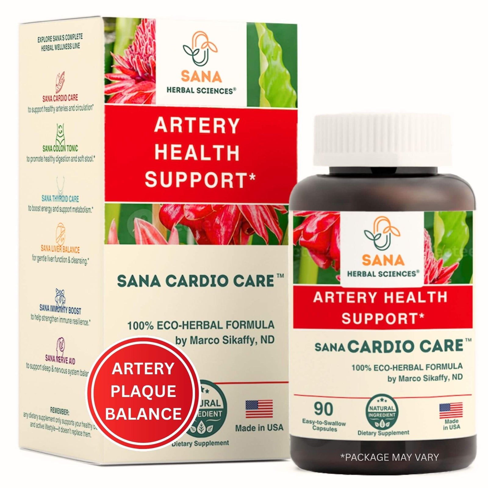 Cardio Care - Heart Health via Natural Cardiovascular Support – Sana ...