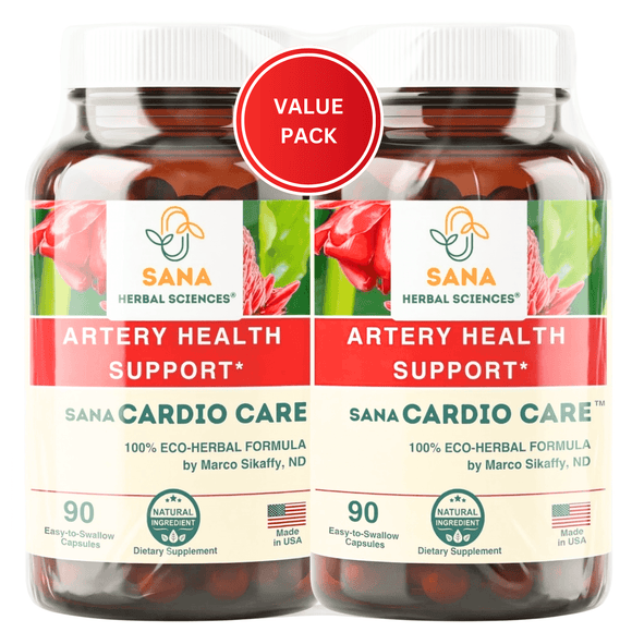 Cardio Care - Heart Health via Natural Cardiovascular Support – Sana ...